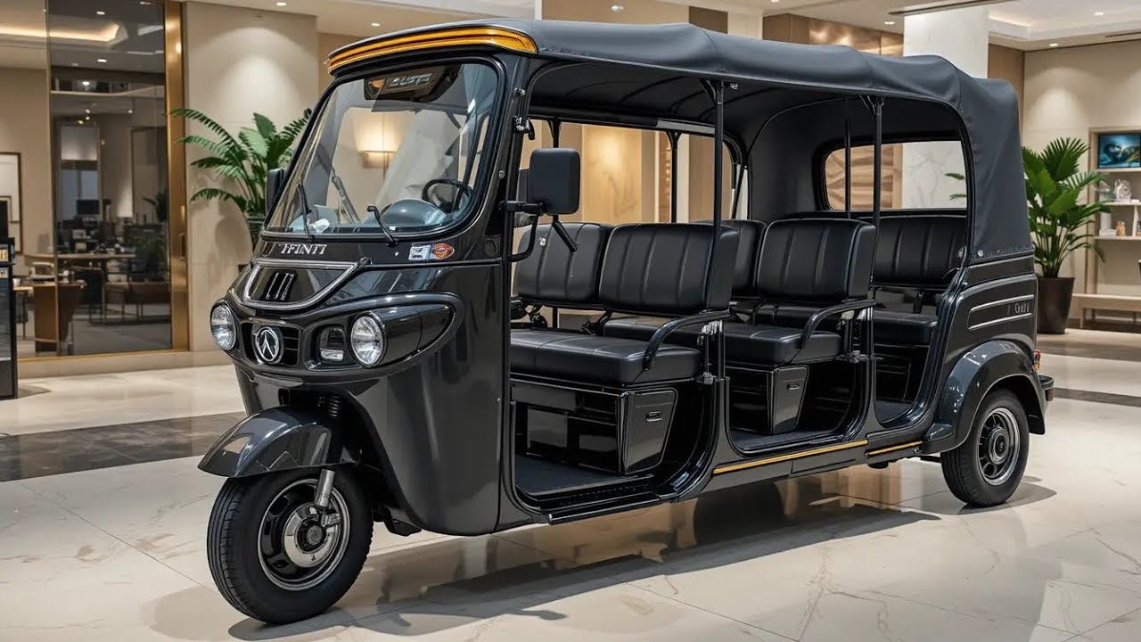 2025 Infiniti Rickshaw | Luxury 6 & 8-Seater Auto Rickshaw Redefined ...