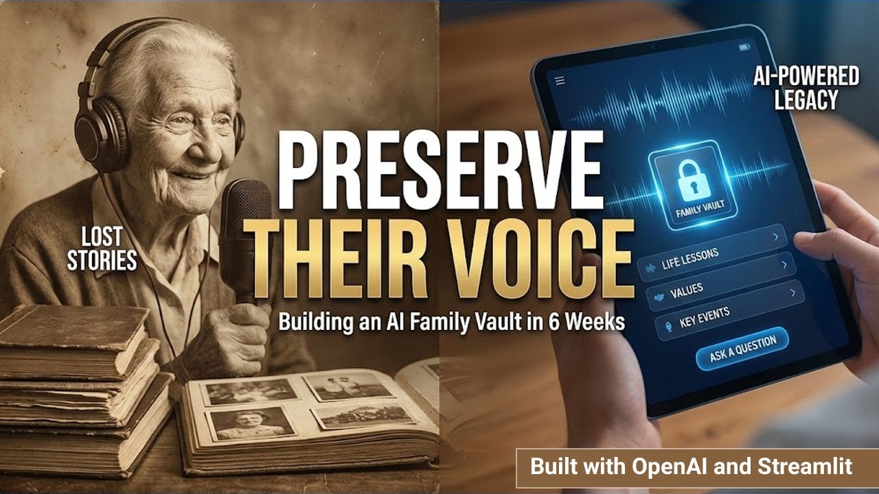Family Vault AI: What If You Could Talk to Your Grandparents Forever ...
