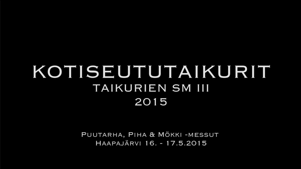 Kotiseutu Taikurit. Taikurien SM 2015 pronssisijan voittajat. - YouTube
