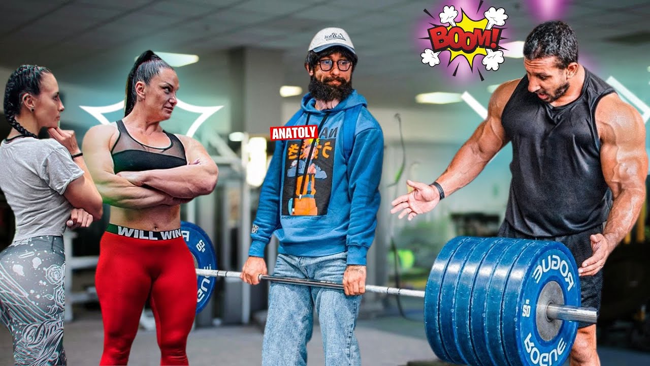 Best of Anatoly's Gym Pranks😂 Epic Reactions & Laughter Galore | Show ...