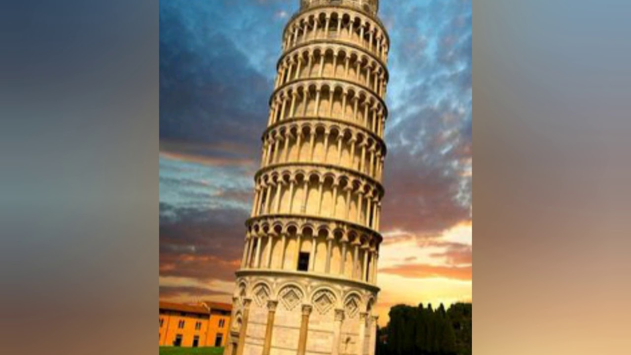 Menara Condong Pisa (Bahasa Itali: Torre pendente di Pisa) atau Menara ...