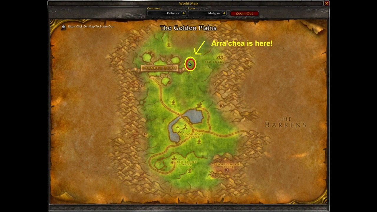 Where is Arra'chea? - YouTube