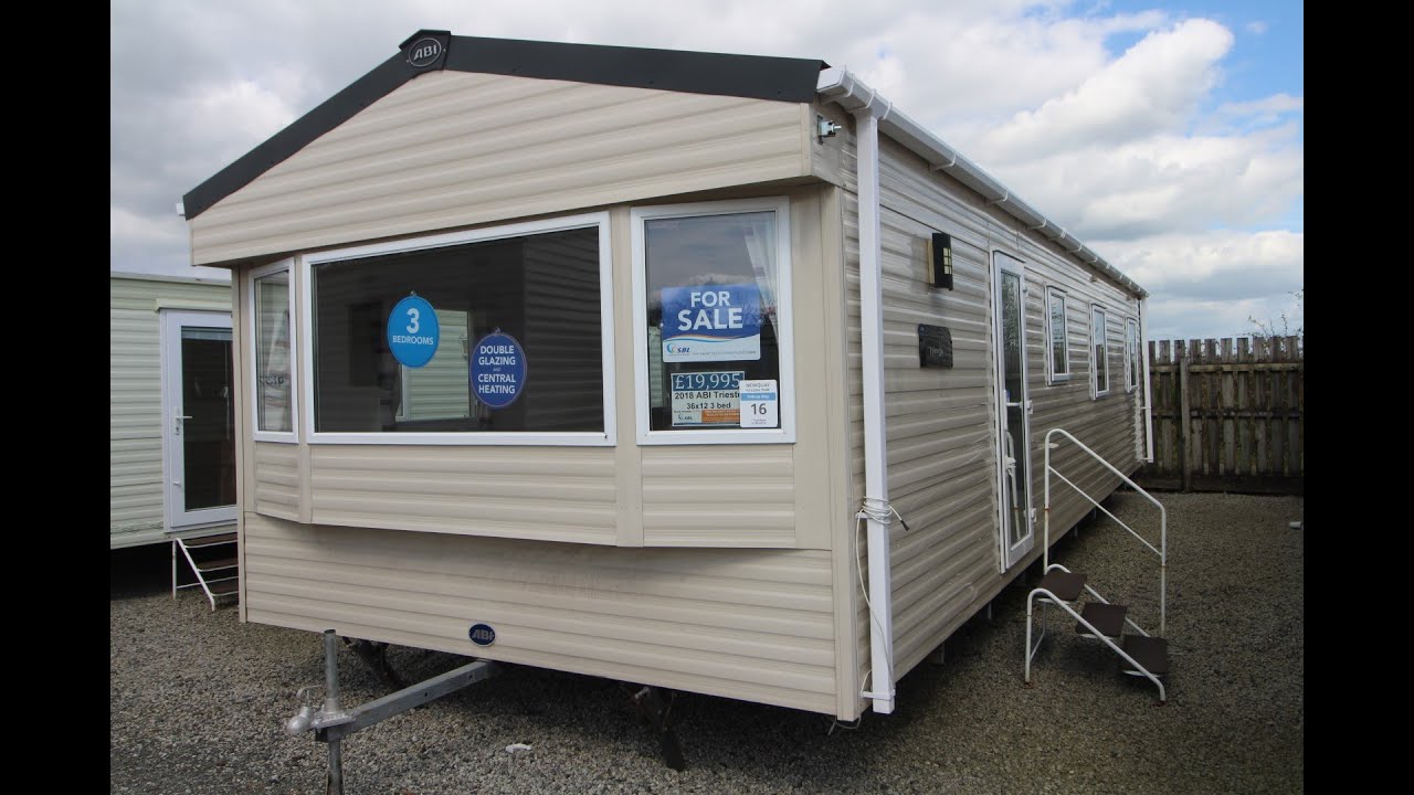41210 ABI Trieste 36x12 3 bed 2018 Walkthrough Preowned Static Caravan ...