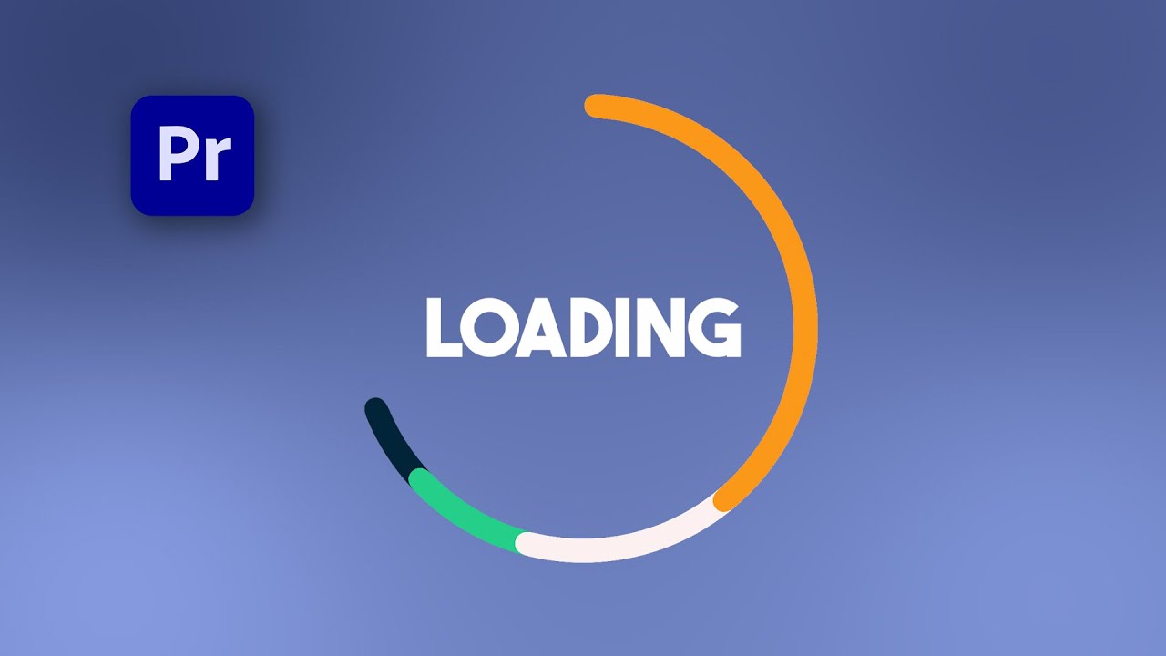 loading screen circular progress bar in premiere pro 2022 - YouTube