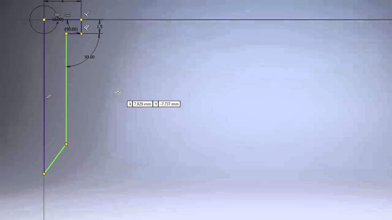 CAD Lesson 2 - Nail - YouTube