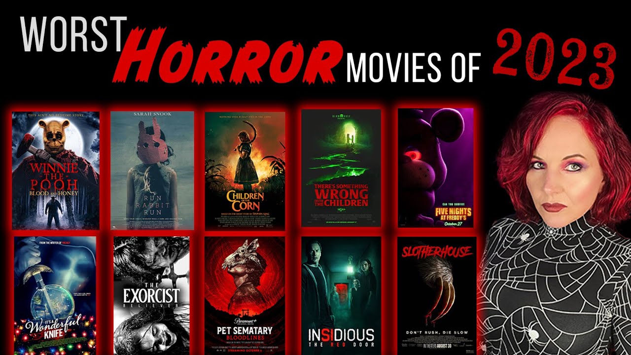 Top 10 WORST Horror Movies of 2023 | Movie recommendations - YouTube