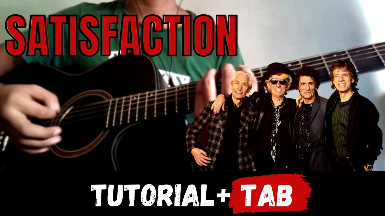 The Rolling Stones - Satisfaction l Guitarra Tutorial + TAB - YouTube