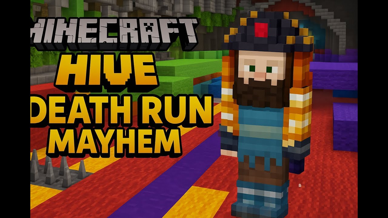Minecraft Hive Death Run Mayhem – Can I Survive the Traps?! 🏃💨 - YouTube