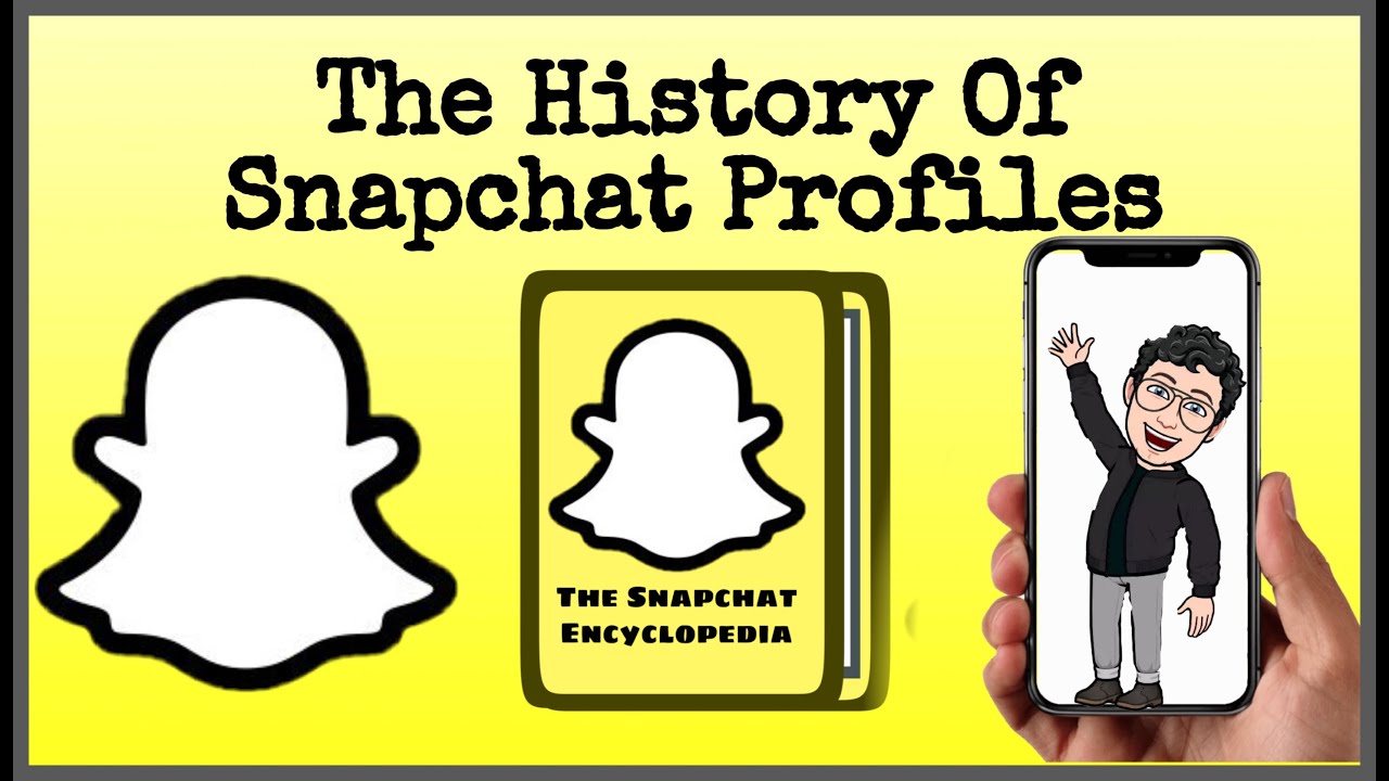 The History Of Snapchat Profiles - YouTube