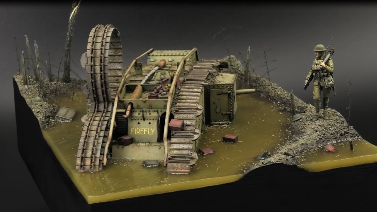 Майстрування діорами Першої світової з епоксидною смолою. Переклад ...