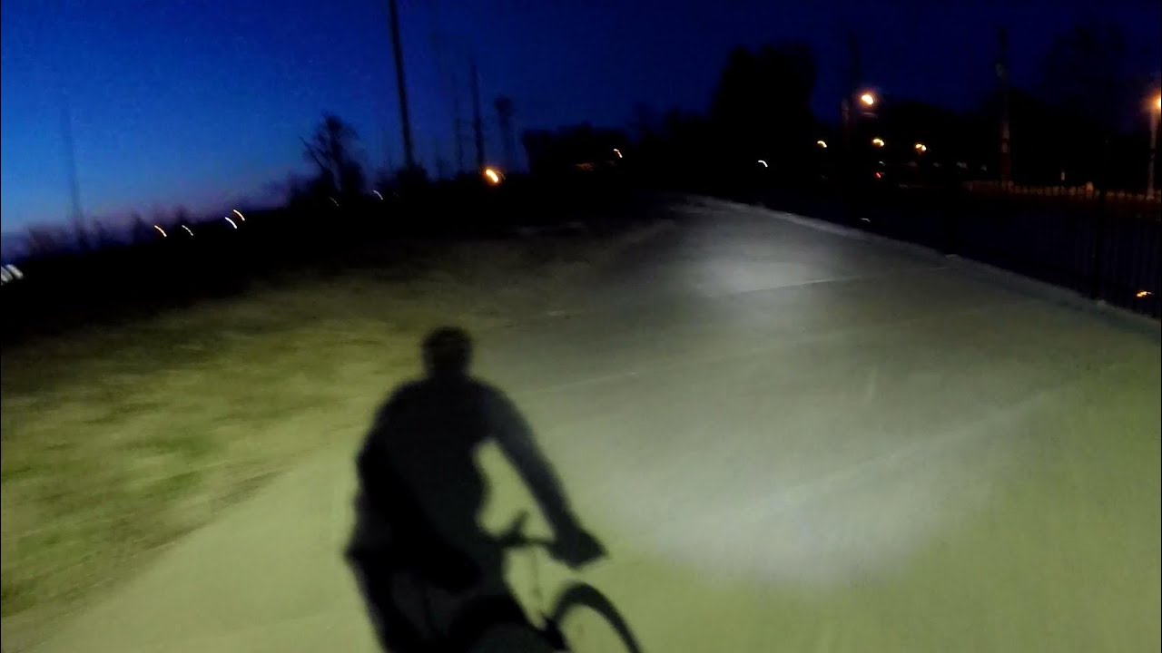 Bicycle Riding In Sunrise And Sunset, Night Commute Bike Blogger - YouTube