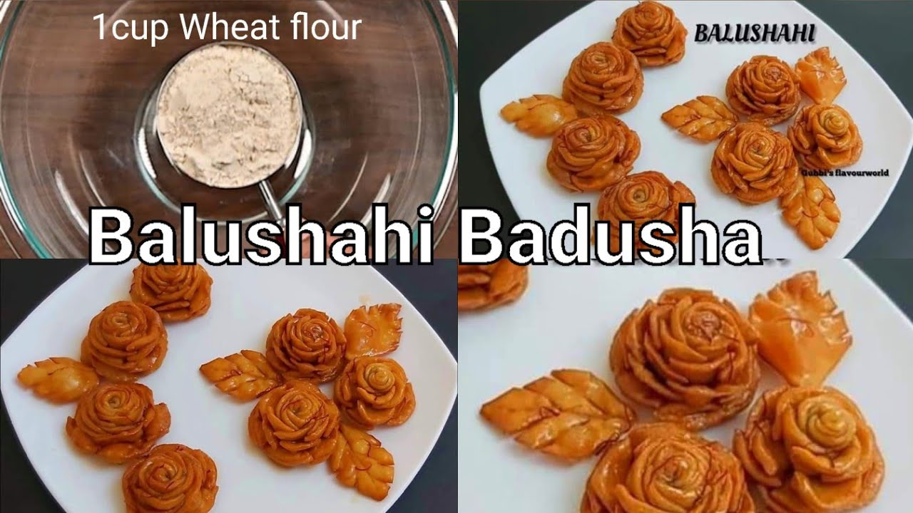 How to make flower Badusha |Badusha recipe | Diwali sweet recipe ...