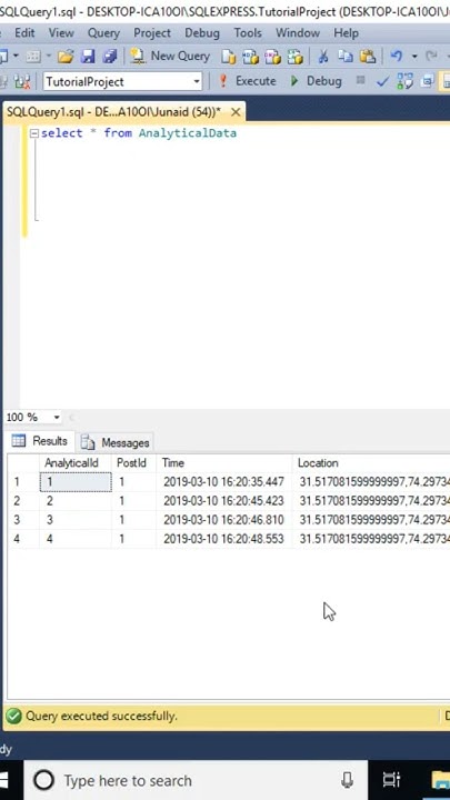 270 ASP .NET MVC - Create Date and Record Series in SQL for Analytical Chart Tutorial Project ...