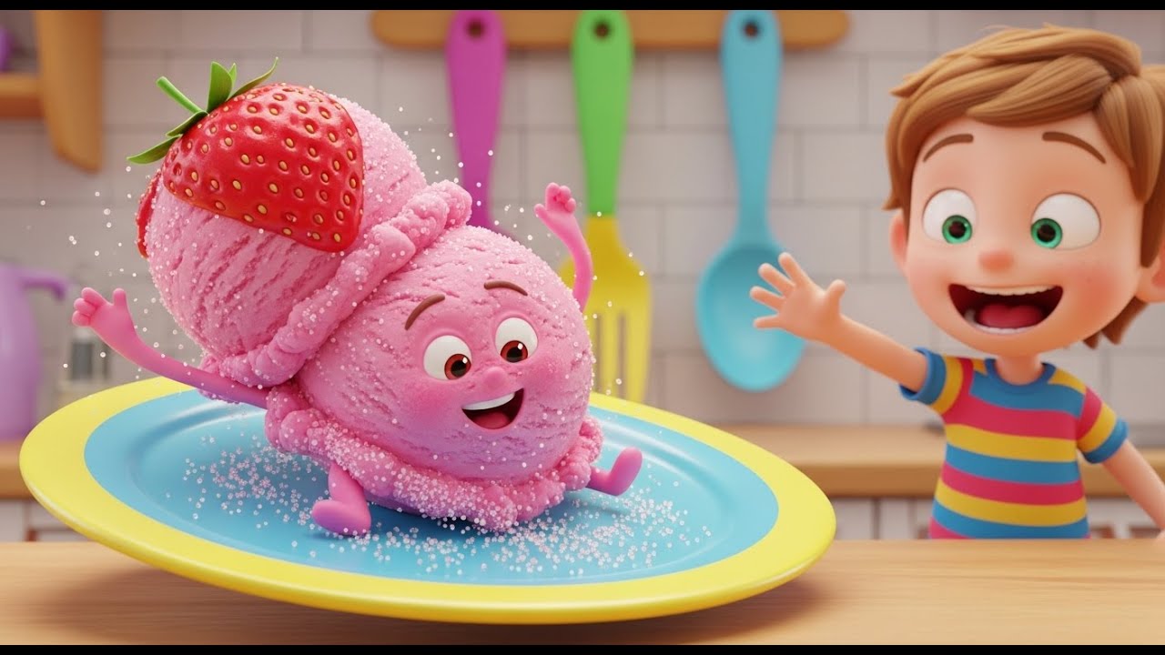 Mi Helado Aprendió a Cantar 🍦🎶 | Canción infantil divertida y educativa ...