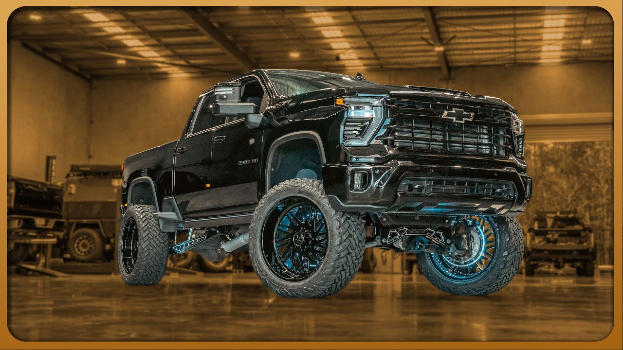 The Most Insane Chevy 2500 Build in Australia (9” Lift + 26s!) - YouTube