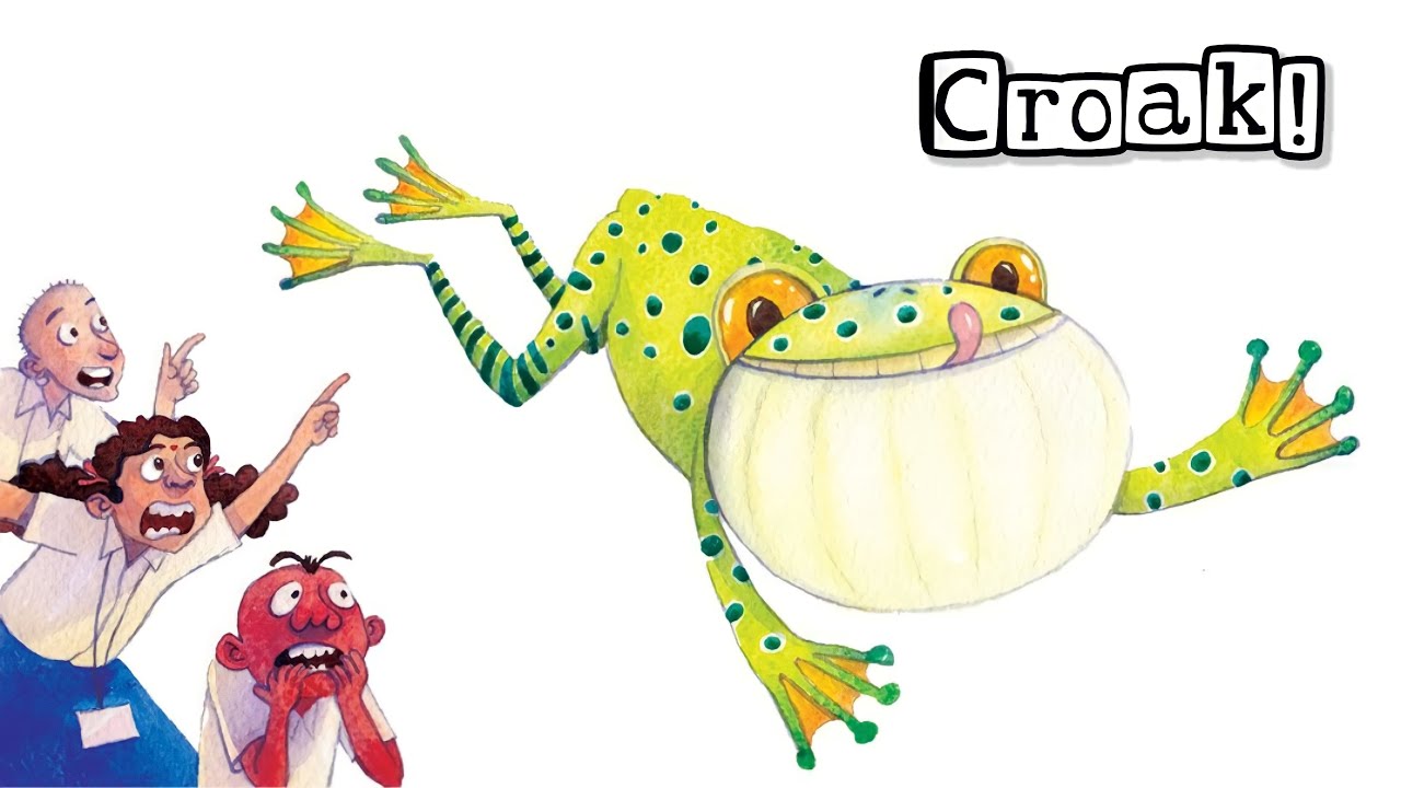 Croak ! | Animal story for kids | Picture book storytelling for kids in ...