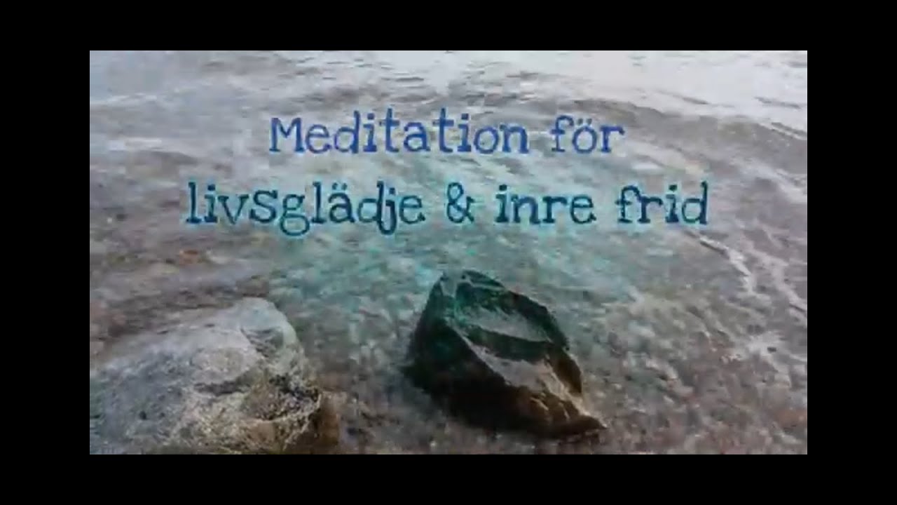 Christine Melchert - Meditation för livsglädje & inre frid - YouTube