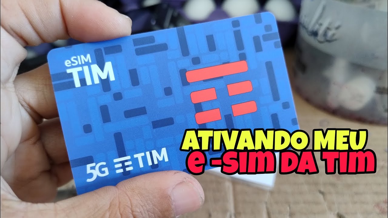 ATIVANDO MEU E-SIM DA TIM NO MOTO G84😌 - YouTube