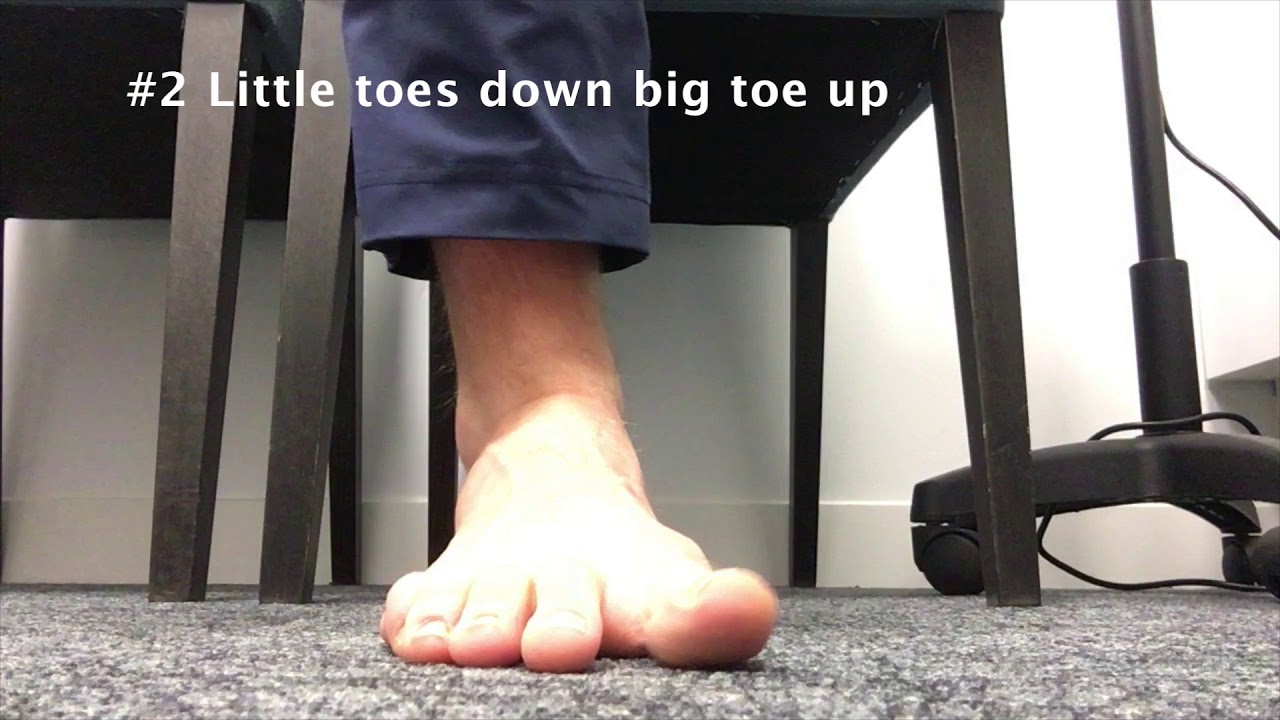 Toe Strengthening Exercises - YouTube