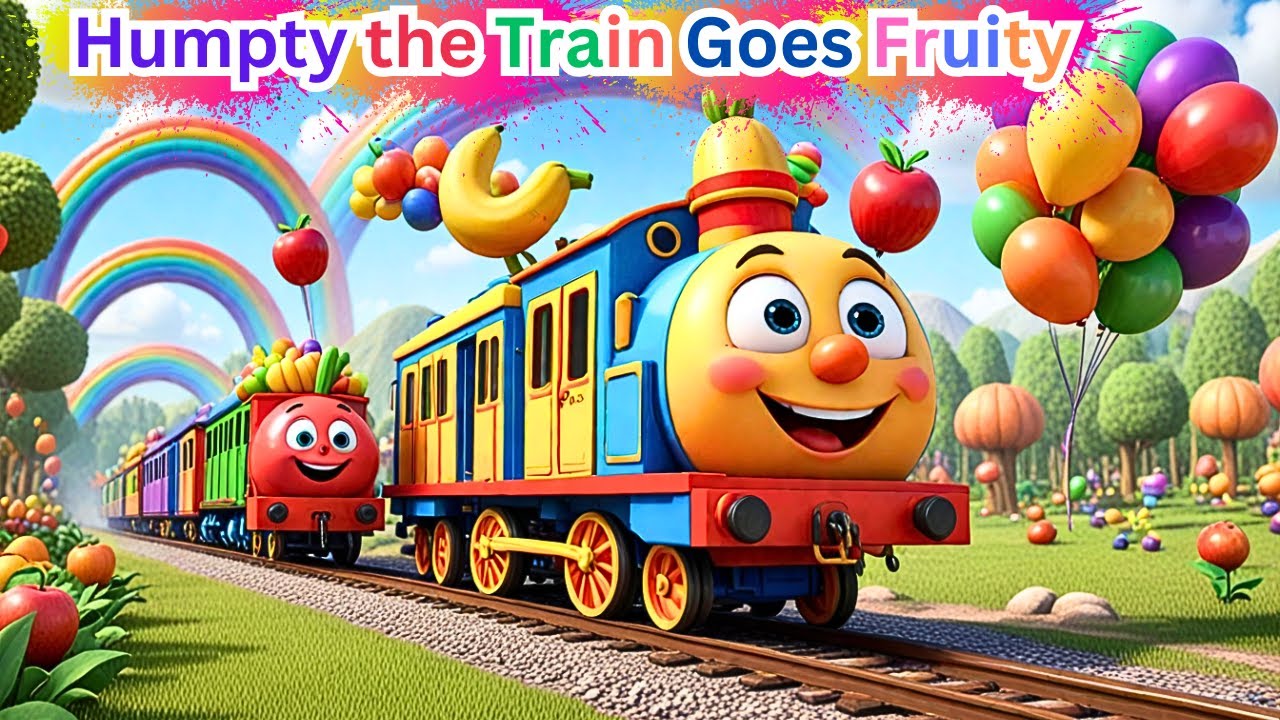 Humpty the Train Goes Fruity Viral | Kids Song You’ll Love| Nursery ...