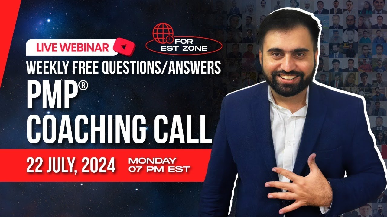 5 EST COACHING CALL Question answer for USA PMP Student - YouTube
