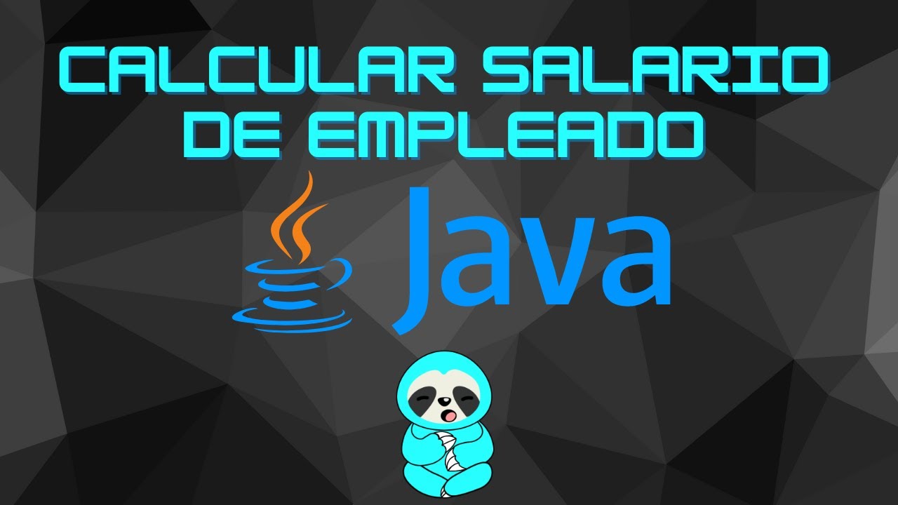02. Calcular Salario de un empleado en Java - YouTube