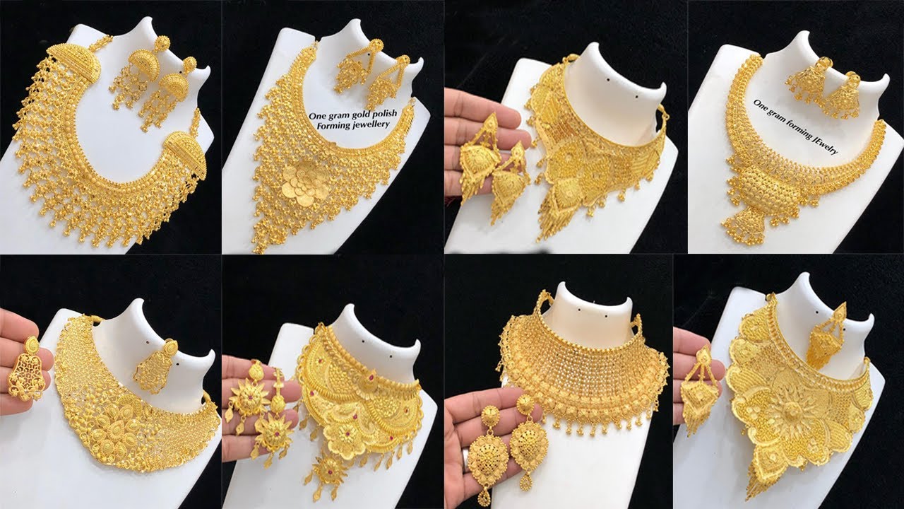 Gold Plated Chokar designs With Price || WhataApp 9160449045 || All ...
