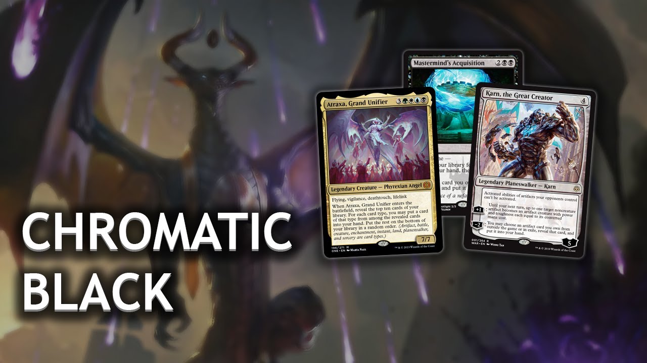 Magic: The Gathering: Chromatic Black - MTGO Pioneer Gameplay - YouTube