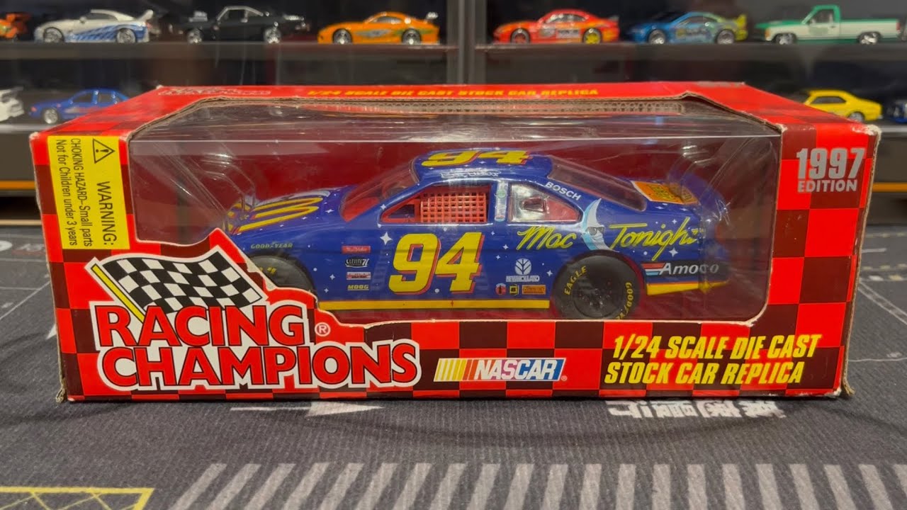 Racing champions NASCAR McDonald’s car 1/24 scale!! - YouTube
