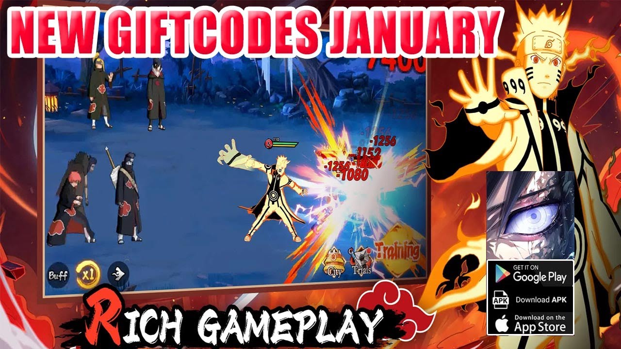 Rasengan Rivals New Giftcodes January - Naruto Swift Ninja New Redeem ...