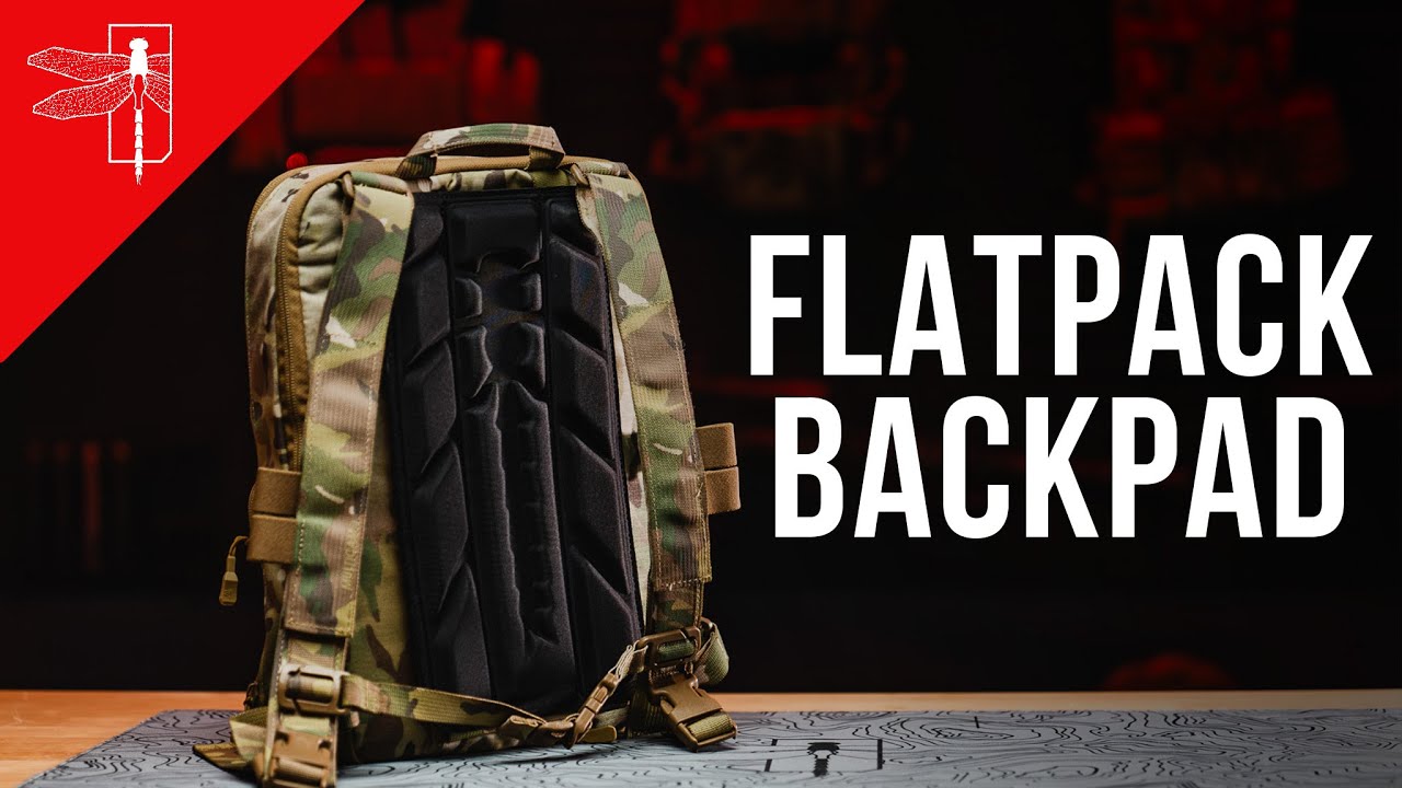 HALEY STRATEGIC FLATPACK BACKPAD - YouTube