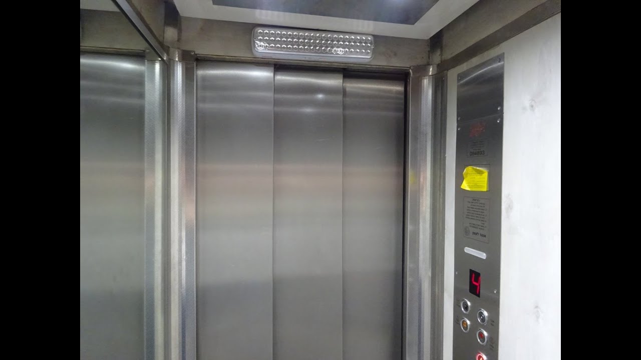 Cohen traction elevator at 94 Allenby street in Tel Aviv - YouTube