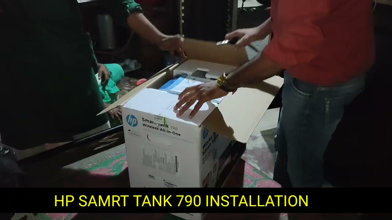 HP Smart Tank 790 Printer Installation & Unboxing - YouTube