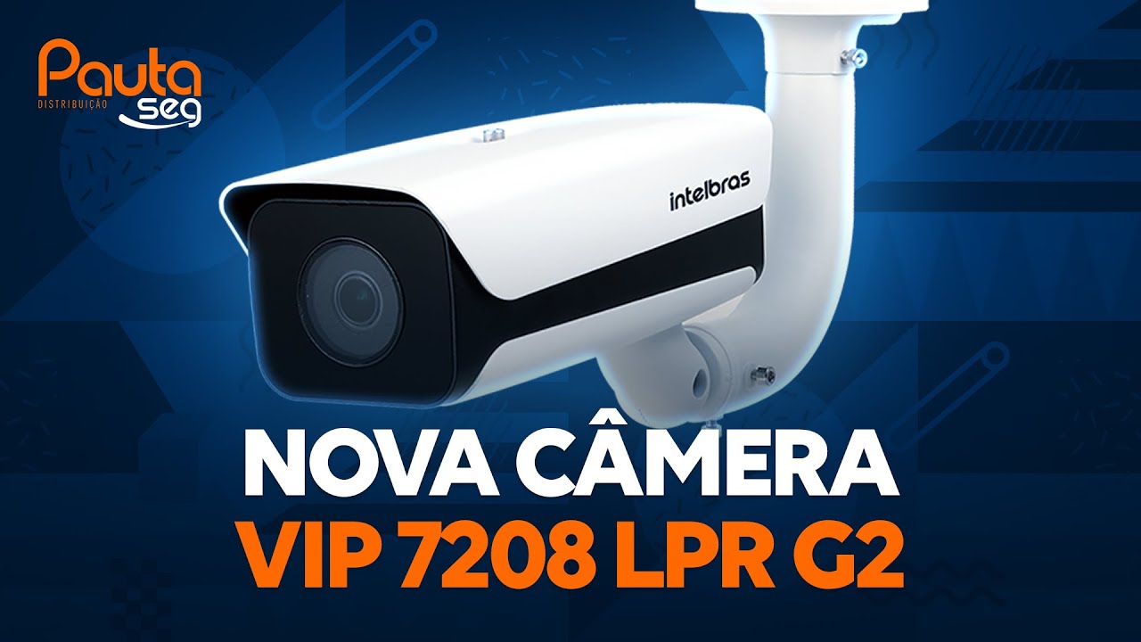 VIP 7208 LPR G2: A câmera Intelbras para leitura de placa veicular ...