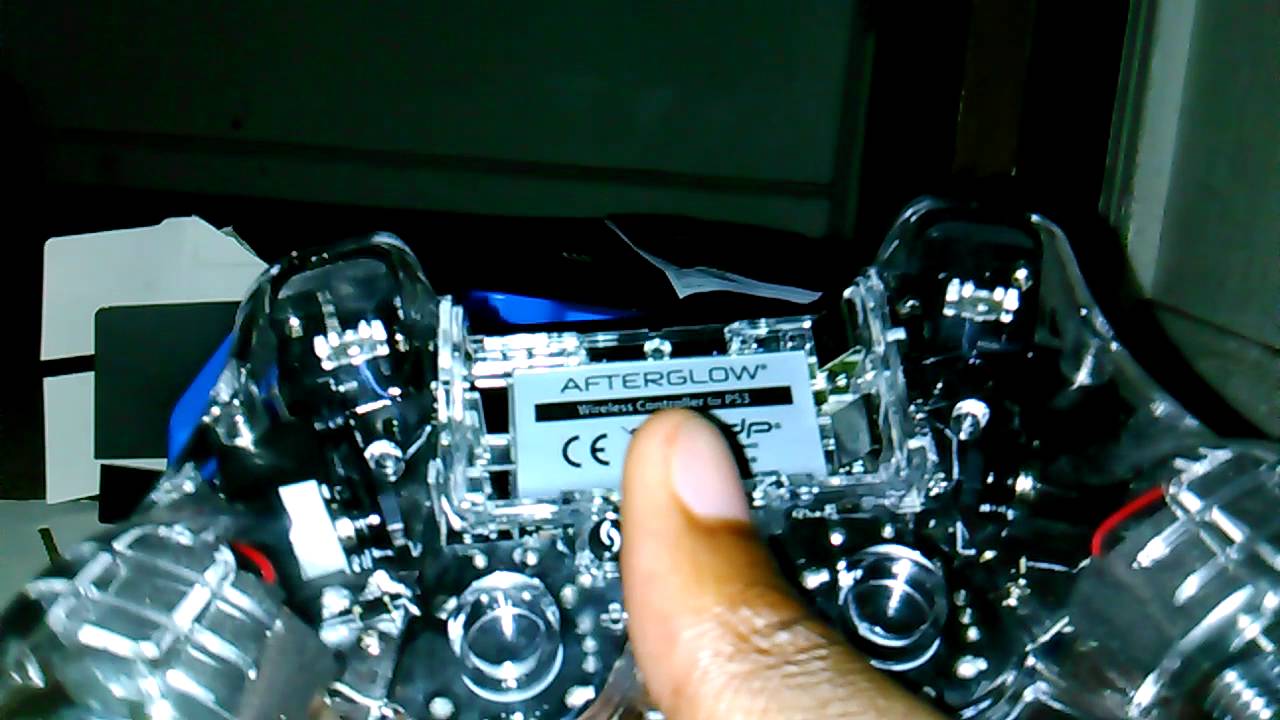 Afterglow controller for PS3 AND PC unboxing - YouTube