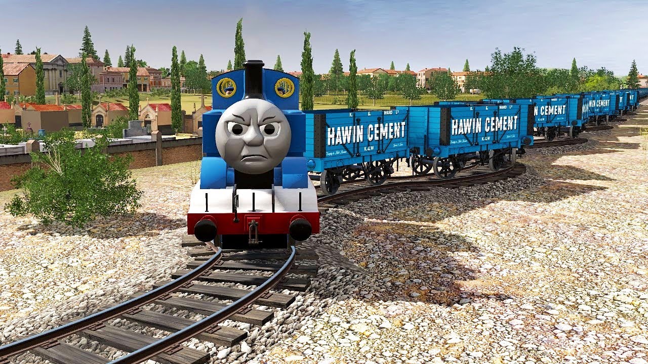 Kereta Api Thomas Oleng Lewati Rel Tak Beraturan | Thomas Train Shakes ...