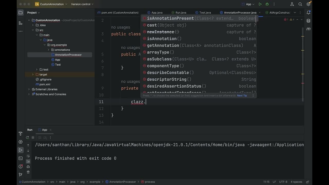 How To Create And Use Custom Annotations In Java Java Javaannotations Javatelugu Learnjava