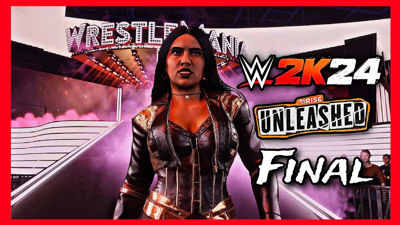 WWE 2K24 My Rise Unleashed #Final - YouTube