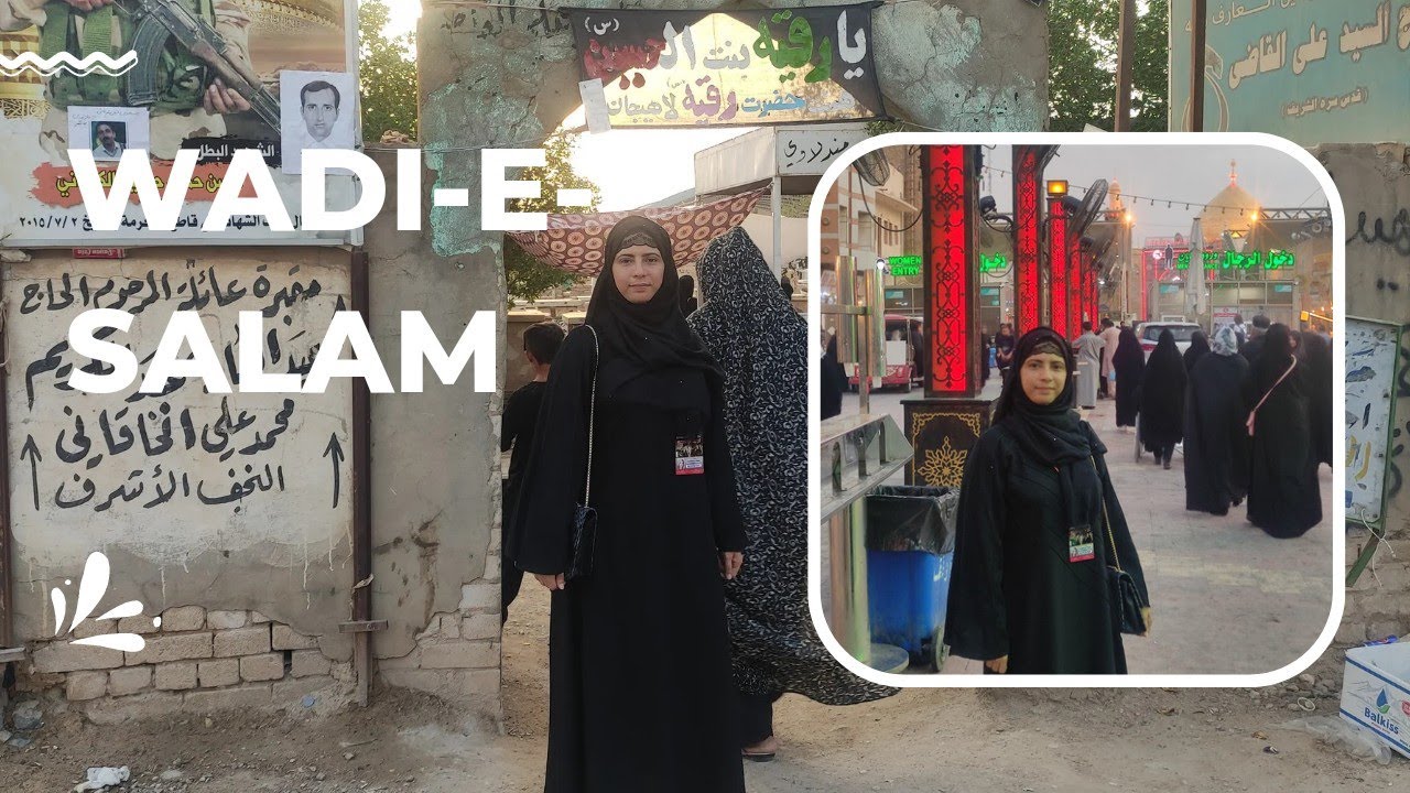Wade-al-Salam Cemetery ll World's largest graveyard ll Najaf Iraq - YouTube