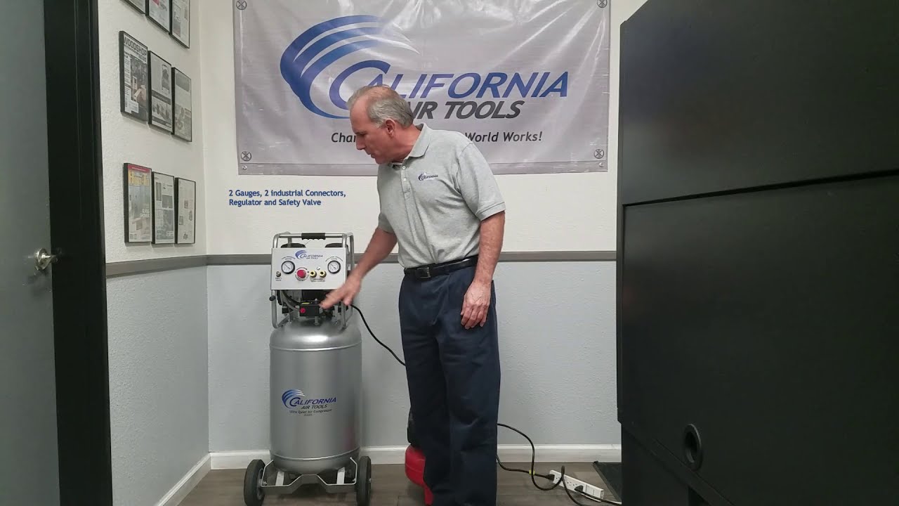 California Air Tools 20020 Air Compressor with Sound Demonstration ...