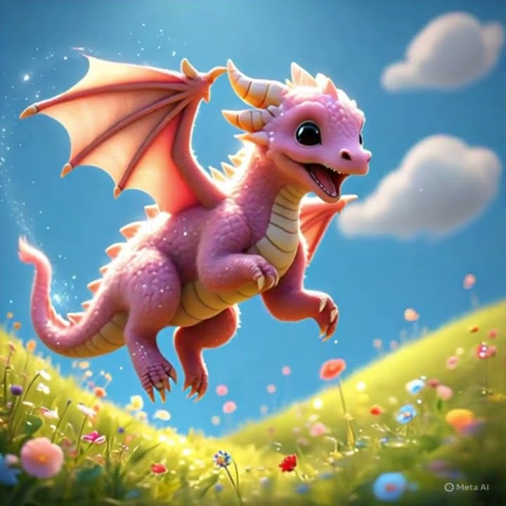 Dragon takes flight ! #ai #dragon #aivideo #aivideo #shorts - YouTube