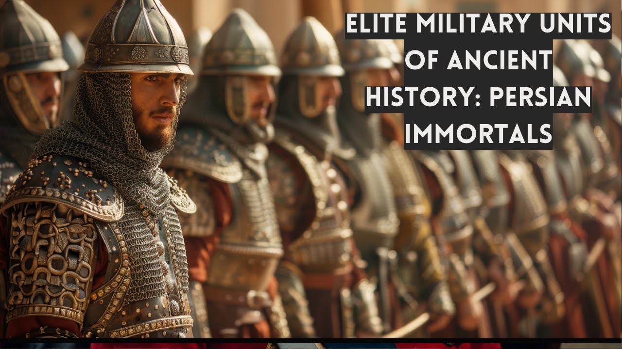 Elite Military Units of Ancient History: Immortal Persian #history #ai ...