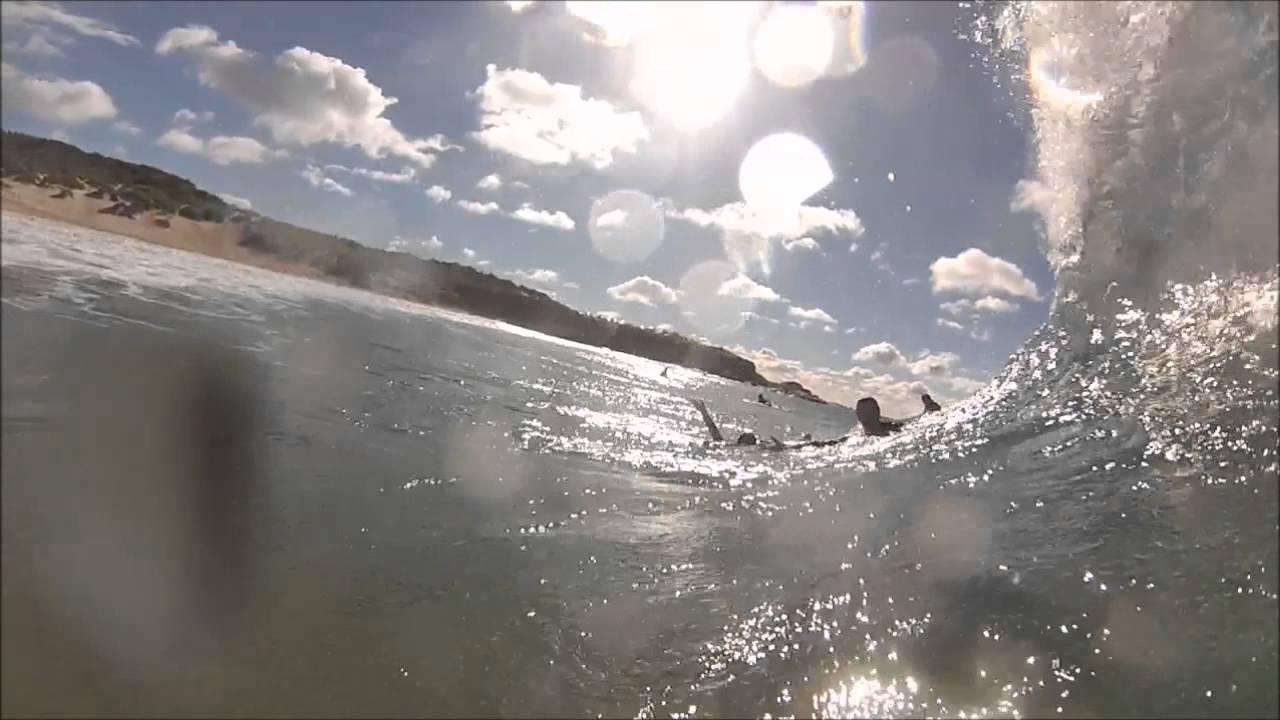 Morning surf at Soldiers - YouTube