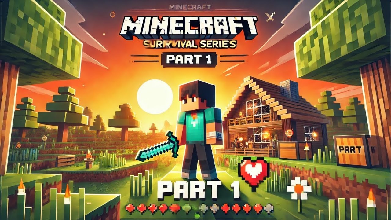 THIS IS THE MINECRAFT SURVIVAL SERIES PART 1 - YouTube