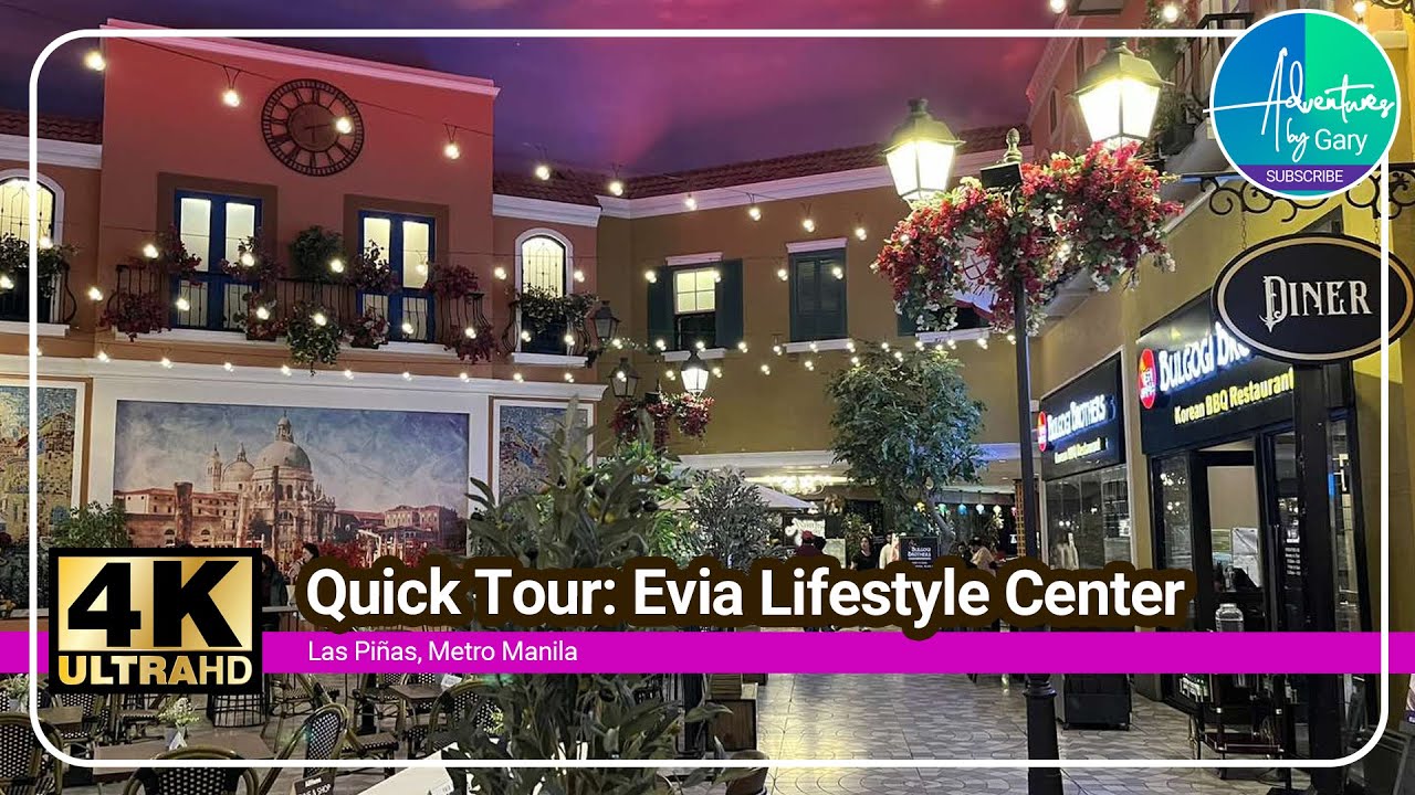 Quick Tour of the Evia Lifestyle Mall in Las Piñas. - YouTube
