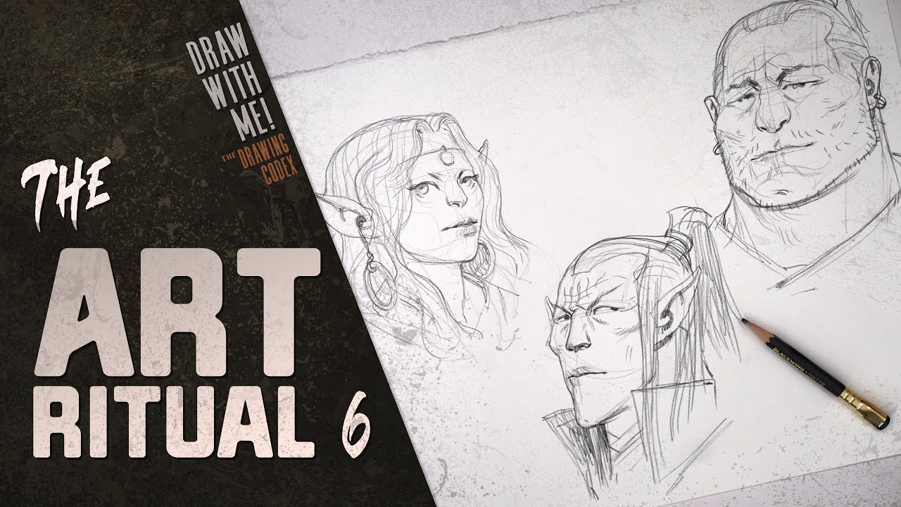 Draw With Me: Head Sketching and Visual Library Advice | Comics - Manga ...