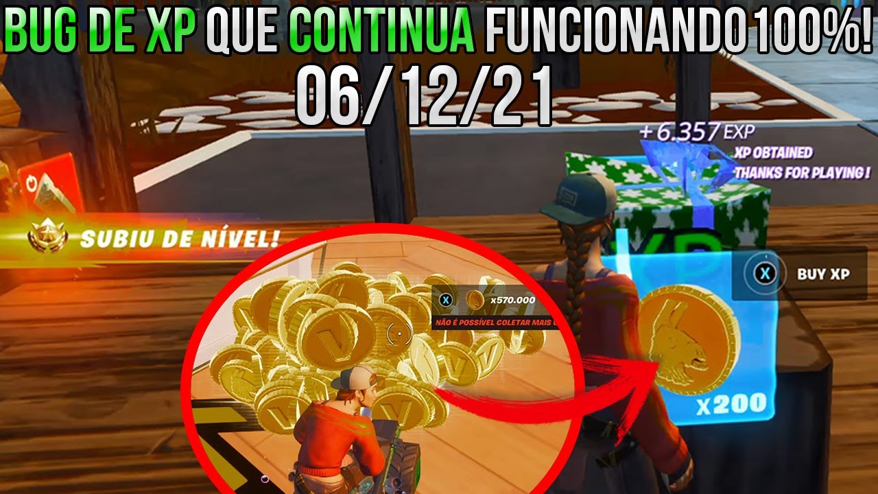 NOVO BUG de XP REAL que AINDA FUNCIONA no FORTNITE - XP INFINITO ...
