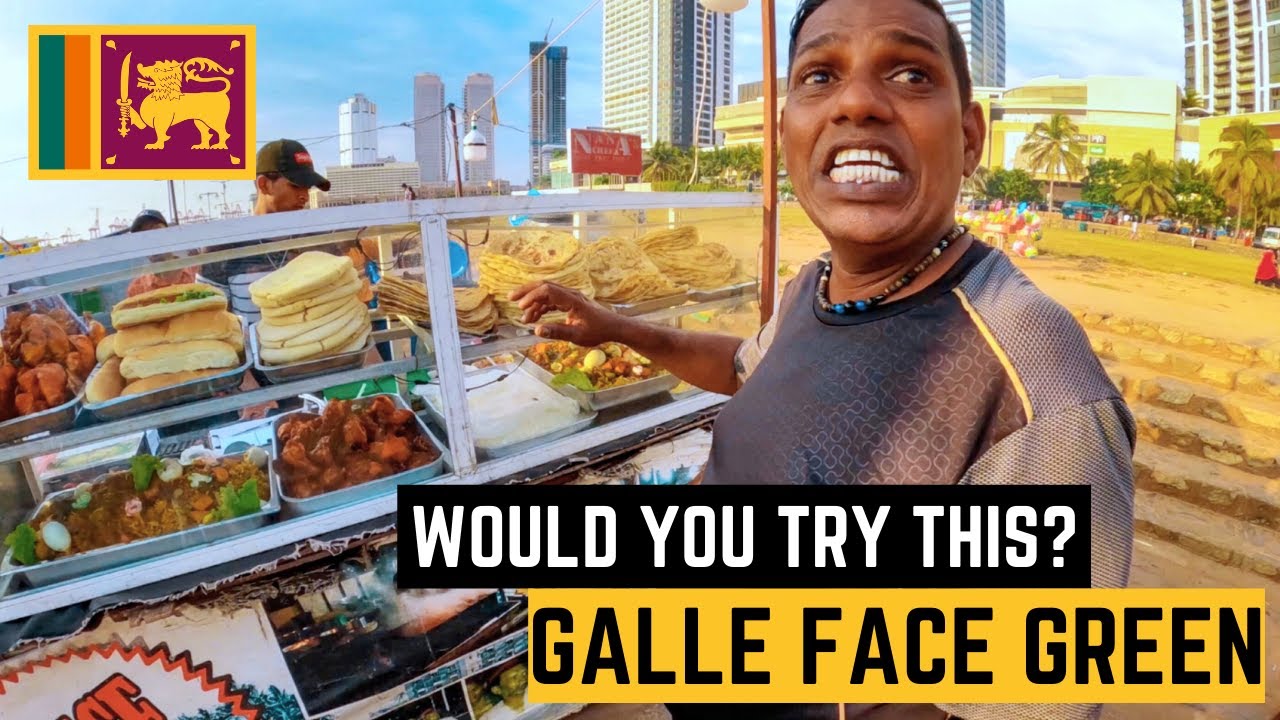 Trying Isso Wade at Galle Face 🇱🇰 Sri Lanka Street Food - YouTube