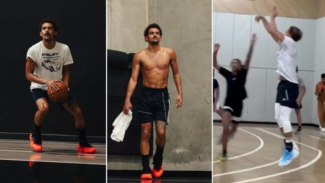 😈 Trae Young's OFFSEASON WORKOUT Regimen #basketballtraining #nbamix ...