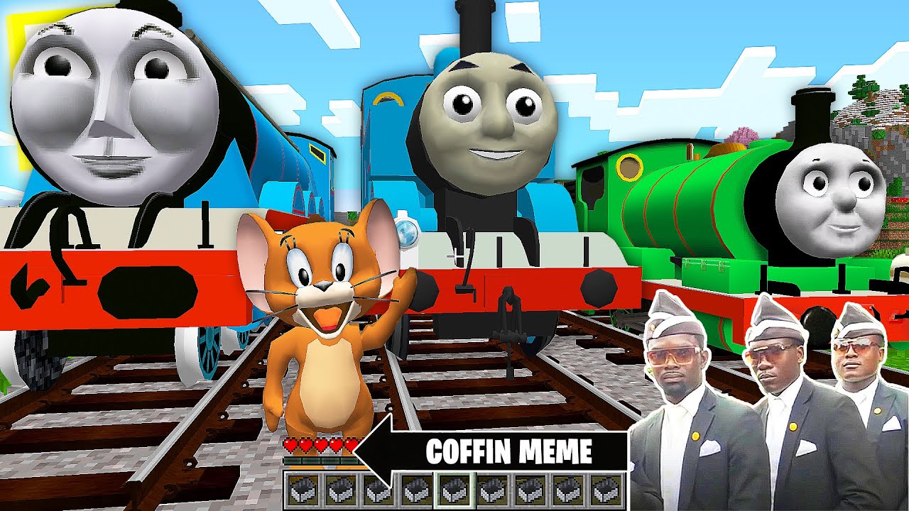 RETURN of THOMAS THE TANK ENGINE and FRIENDS and JERRY in Minecraft ...